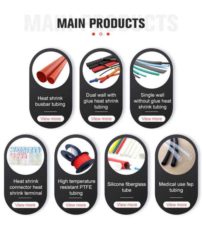 Custom 1KV Waterproof Insulating Busbar Insulation Sleeving