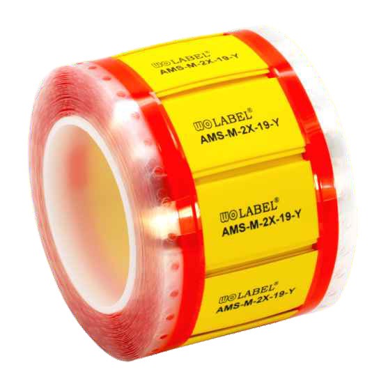 Yellow 2.0mm Heat Shrink Insulation Tube Wire Markers 0.5 Mm Heat ...
